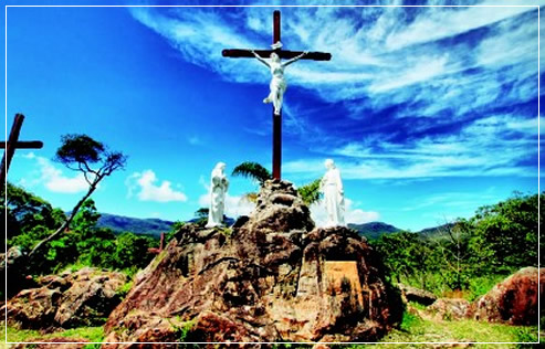 O Calvário e suas 14 estações - Santuário do Caraça